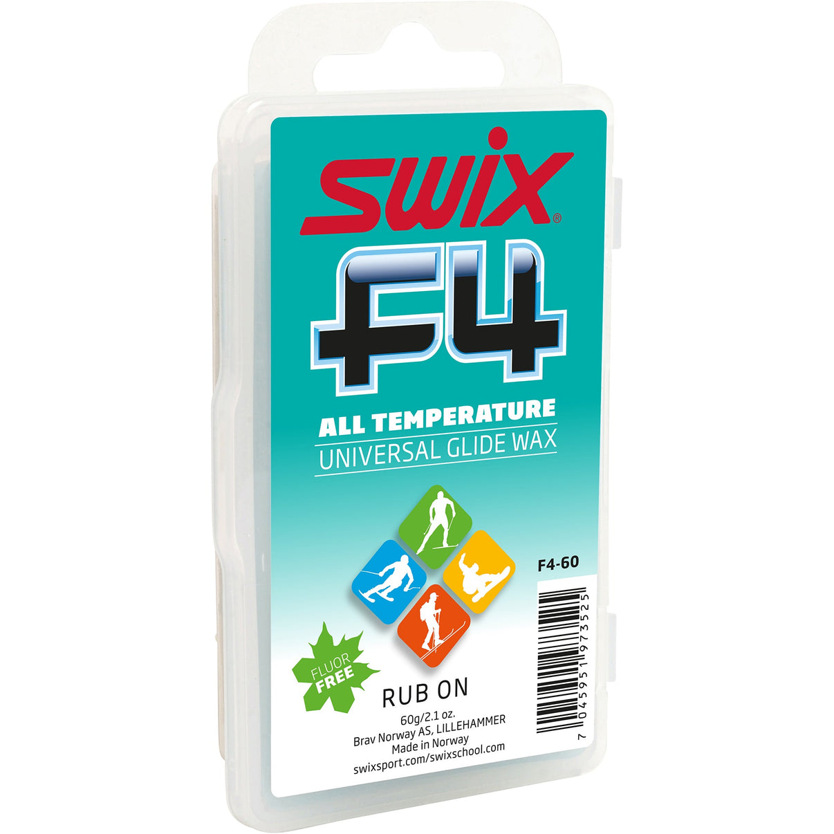 Buy Swix F4 Universal Wax - Glide Wax | Skiwax.ca