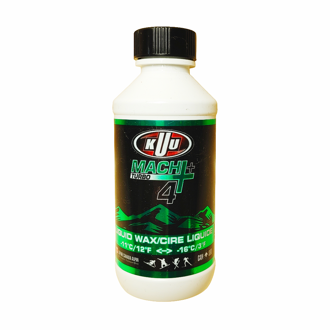 Kuu MACH 4+ World Cup Cold Liquid Glide (-11C/-16C) | 100ml – Skiwax.ca
